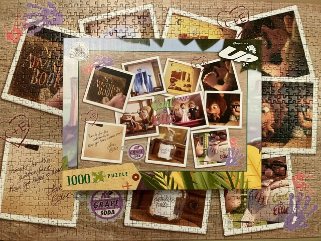 DISNEY PIXAR UP Carl and Ellie Jigsaw Puzzle - 1000 Piece by Clementoni ...