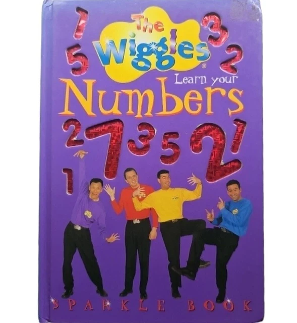 THE WIGGLES LEARN Your Numbers Sparkle Book 2000 Original WIGGLES ...