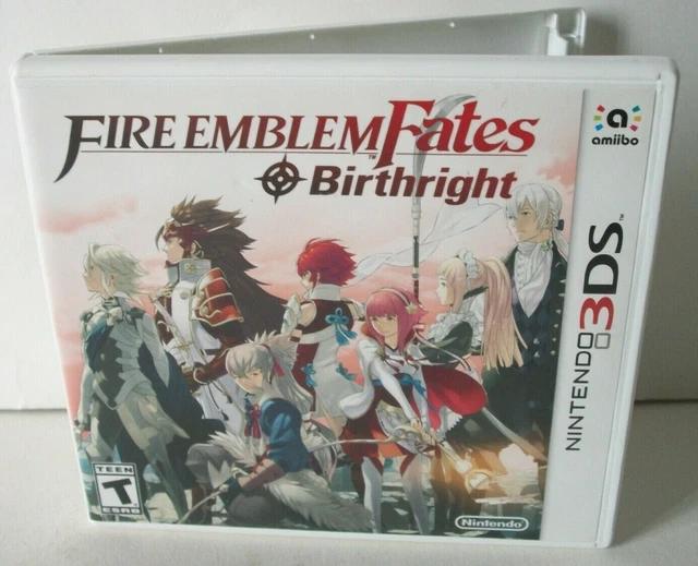 FIRE EMBLEM FATES Birthright Case Only NO GAME Nintendo 3DS Empty ...