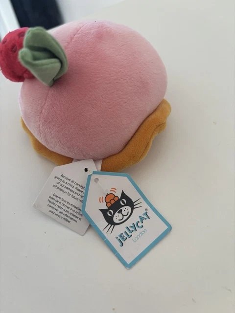 Jellycat Pretty Patisserie Dome Framboise Genuine With Tags Retired