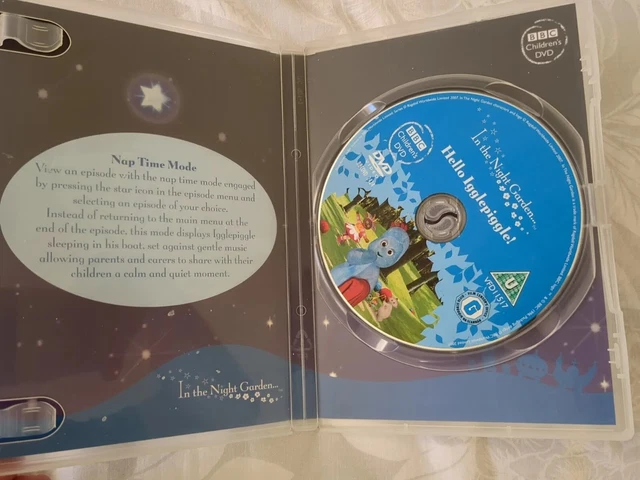 IN THE NIGHT garden DVDs x 3 bundle CBeebies Igglepiggle Upsy Daisy ...