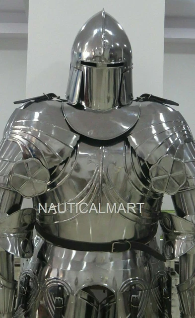 MITTELALTERLICHE RÜSTUNG KNIGHT Wearable Suit Armor Gotische ...