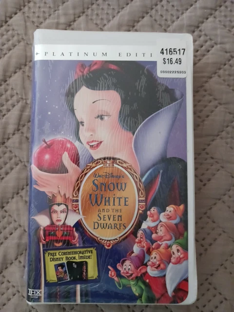 SNOW WHITE AND the Seven Dwarfs (VHS, 2001, Platinum Edition) £23.19 ...