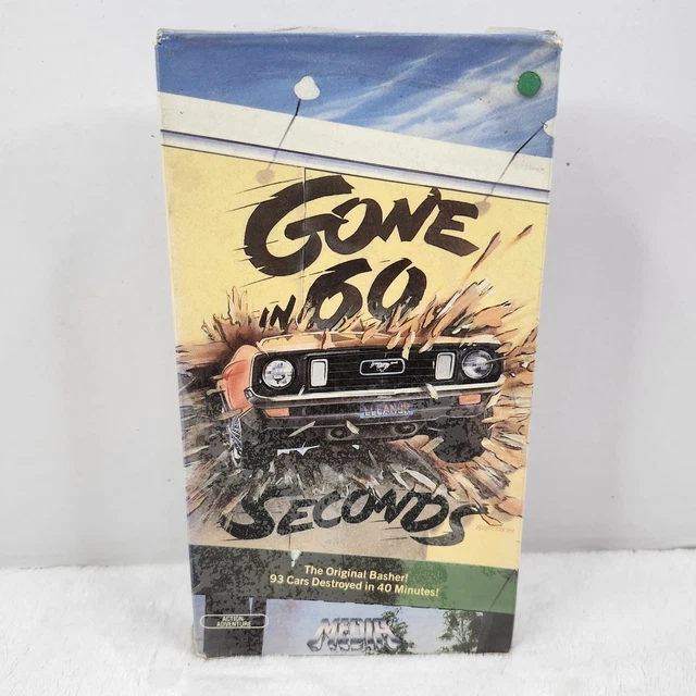 GONE IN 60 Seconds VHS Marion Busia, H.B. Halicki 1984 NEW $28.00 ...