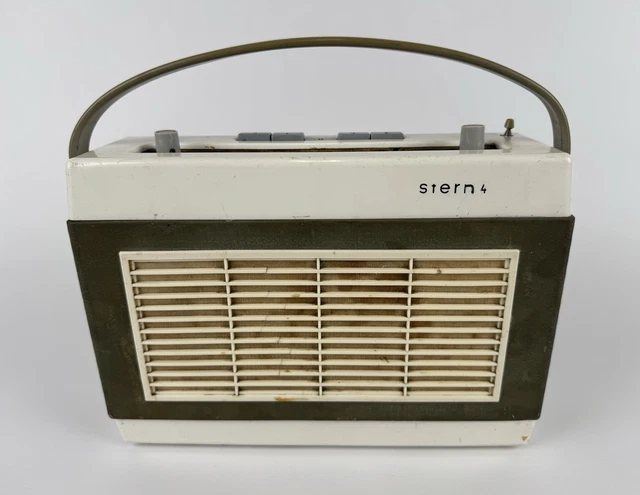 KOFFERRADIO STERN 4 - Deutschland DDR 1961 - Stern-Radio Rochlitz VEB ...