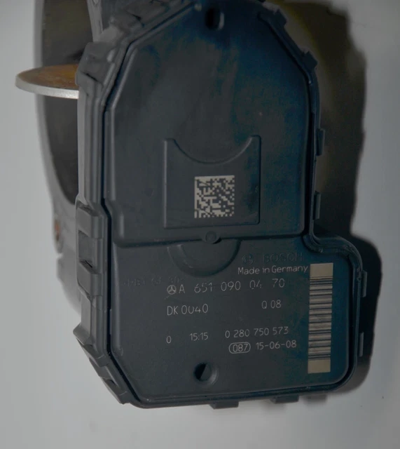 AGR VALVE MERCEDES W204 W117 200 Butterfly Valve 0280750573 A6510900470 ...