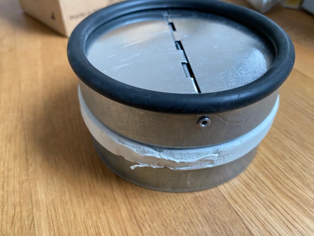 NEVEREST RKI RÜCKSTAUKLAPPE 100 mm Einschub Rückschlagklappe Verzinkter Stahl EUR 11,00 ...