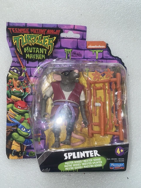 NEW TEENAGE MUTANT Ninja Turtles Mutant Mayhem splinter master sense £ ...