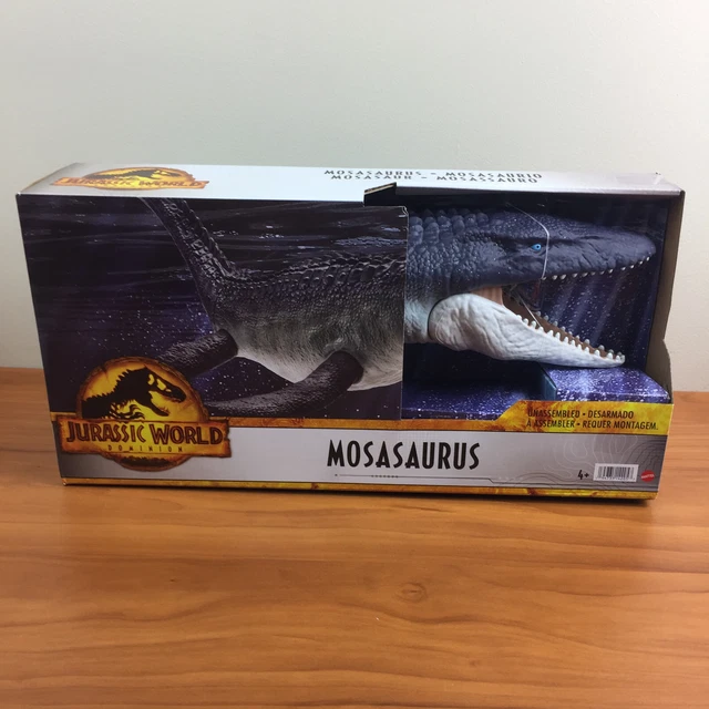 NEW JURASSIC WORLD Dominion Ocean Protector Mosasaurus Dinosaur Mattel ...