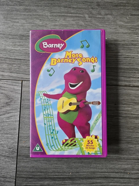 BARNEY MORE BARNEY Songs vhs 55mins 23 Songs Rare $11.95 - PicClick CA