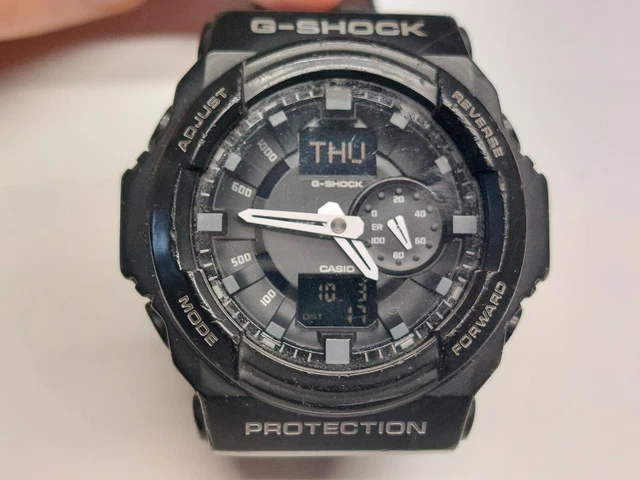 CASIO VINTAGE G-SHOCK GA 150 mod 5255 orologio uomo quartz 52 mm EUR 59 ...