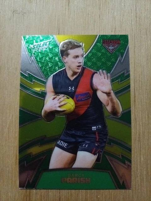 AFL SELECT FOOTY Stars 2024 Luminous Thunderbolt Green & Gold Kmart Darcy Parish $1.00 - PicClick AU