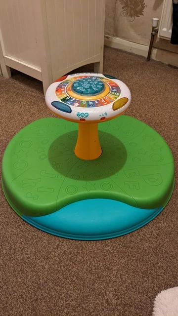 INTERACTIVE LEAPFROG LETTER-GO-ROUND toy (12"x20") for ages 12 months ...