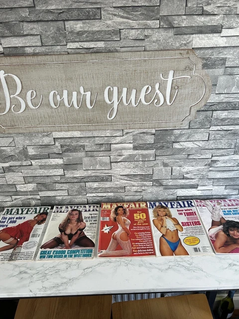 VINTAGE MAYFAIR MAGAZINE Vol 25 X5 £45.00 - PicClick UK