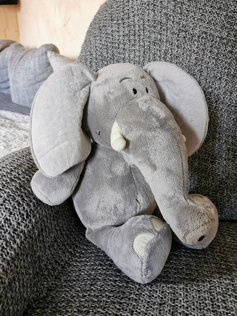 XL NICI ELEPHANT Ethon Stuffed Animal 50cm Wild Friends Plush Toy So ...