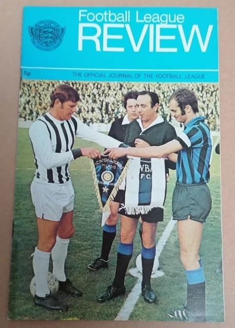 MAGAZINE - FOOTBALL League Review Vol 6 1971-1972 John Kaye Sandor ...