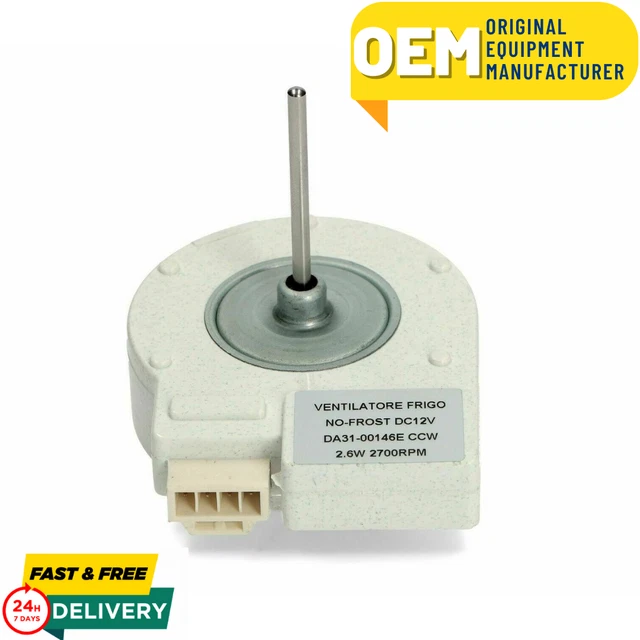 SAMSUNG REFRIGERATOR FRIDGE Freezer Evaporator Fan Motor Replacement £ ...