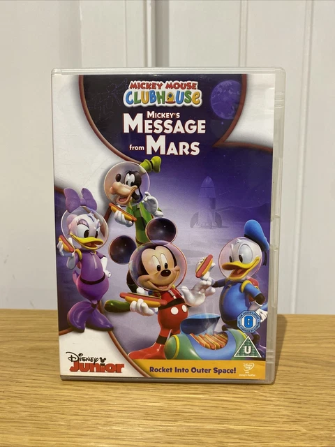 MICKEY MOUSE CLUBHOUSE - Mickey's Message From Mars (DVD, 2010) VGC ...