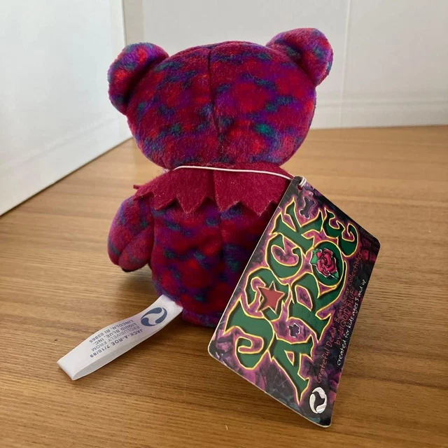 GRATEFUL DEAD BEAR Jack A Roe Stuffed Toy £43.30 - PicClick UK