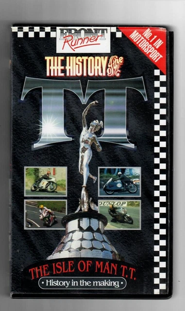 VHS VIDEO - HISTORY OF THE ISLE OF MAN TT - FRONT RUNNER 1995 £4.40 ...