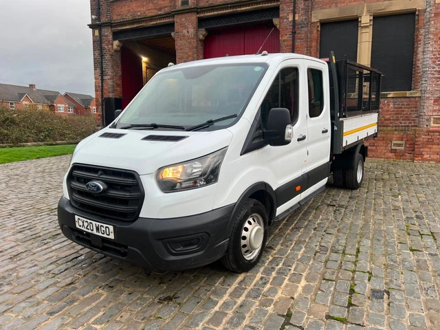 2020 FORD TRANSIT 2.0 EcoBlue 130ps Double Cab Twin Wheel Tipper ...