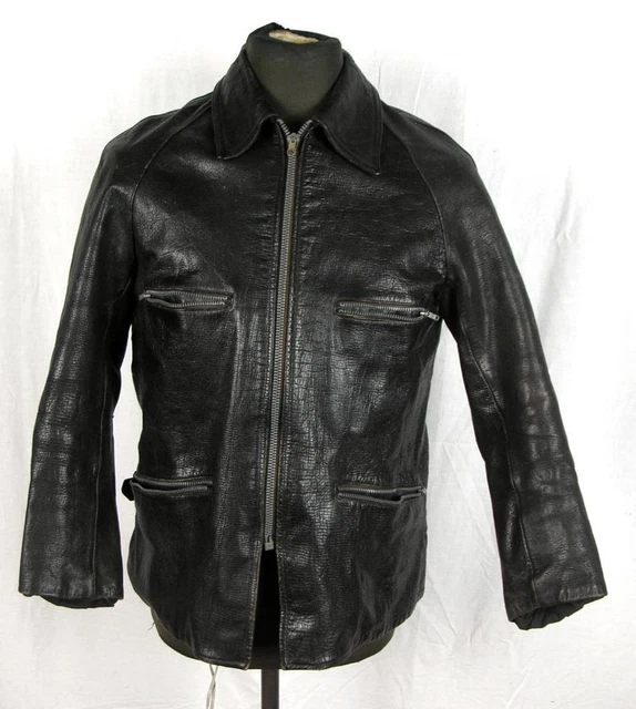 WW2 WWII GERMAN Air Force Lw Luftwaffe Pilot Leather Flying Jacket #1 £ ...