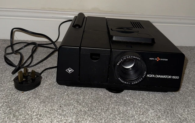 AGFA DIAMATOR 1500 Manual Focus 35mm Slide Projector. £42.32 - PicClick UK