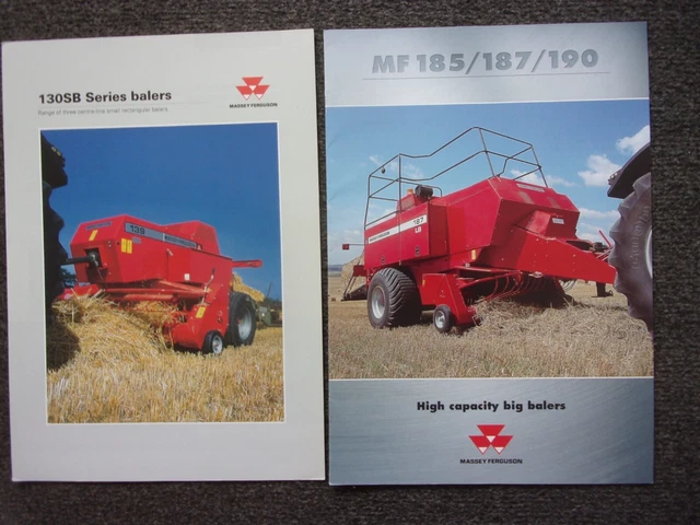MASSEY FERGUSON BALER Brochures £4.00 - PicClick UK