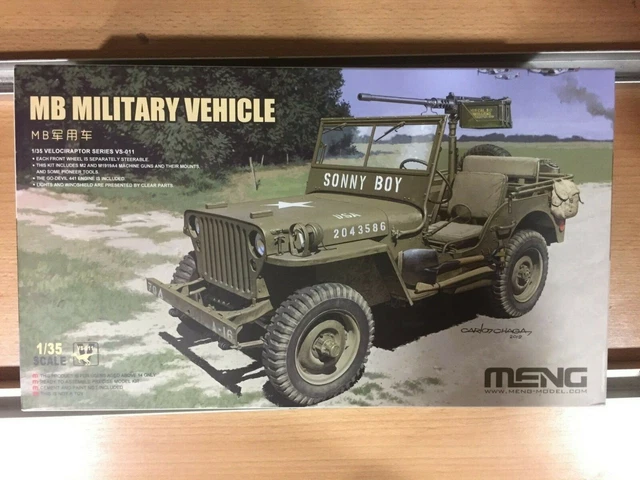 MAQUETA MENG,MB MILITARY VEHICLE,escala 1/35,ref.VS-011 EUR 27,99 ...