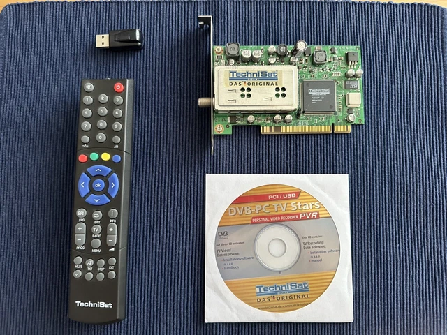 SCHEDA TV PCI TechniSat SkyStar 2 DVB-S con accessori EUR 15,00 - PicClick IT