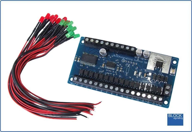 BLOCKSIGNALLING PPI4-DC POINTS Position Indicator + Wired 3mm Leds £34. ...