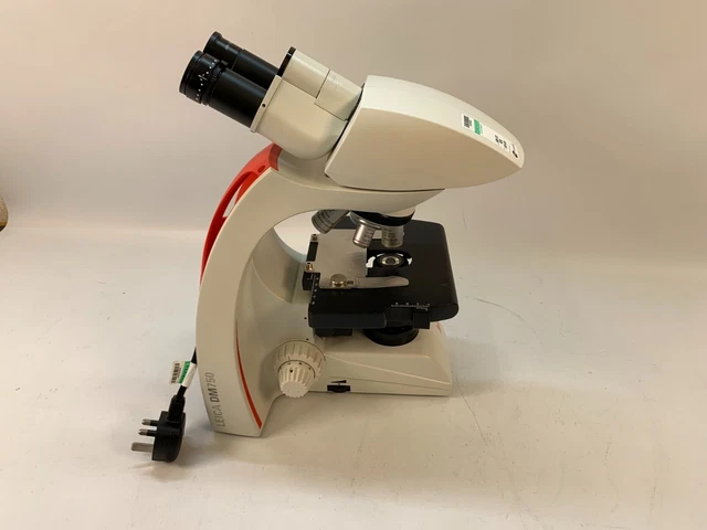 LEICA DM750 LED Binocular Biological Microscope #3100355 £500.00 ...