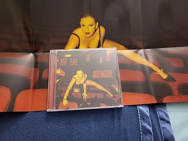 TAYLOR SWIFT THE Life of a Showgirl It's Frightening Edition CD ...