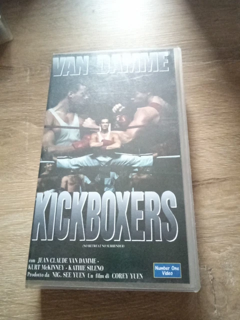 VHS*FILM KICKBOXERS 1993 number one video van damme mckinney sileno ...