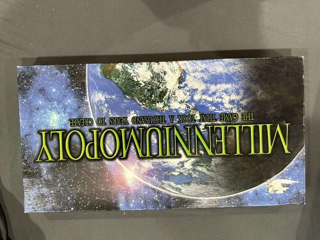 VINTAGE 1999 MILLENNIUMOPOLY Board Game Y2K Late for the Sky - New ...
