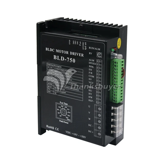 BLD-750 BLDC DC Brushless Motor Driver Controller 750W + Hall for ...