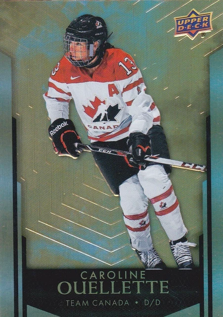 2023 UD TIM Hortons Legends..caroline Ouellette..# 80..Team Canada ...