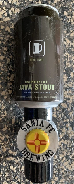 SANTA FE BREWING Imperial Java Stout 8 Inch Tap Handle £23.60 - PicClick UK
