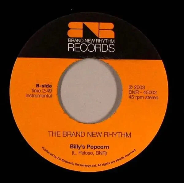 BRAND NEW RHYTHM Billys Popcorn Vinyl Single 7inch Brand New Rhythm ...