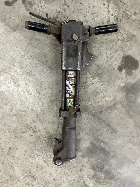 TEREX BR50 HYDRAULIC Breaker Gun MBR71 Roller Untested Missing Hoses ...