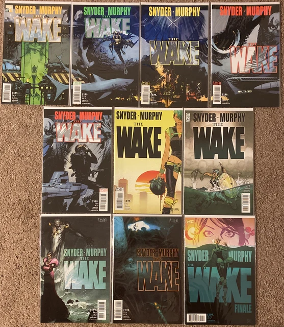 BANDE DESSINÉE THE Wake #1-10 Dc/Vertigo Série Complète Scott Snyder ...