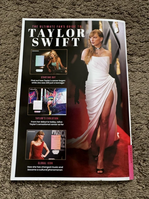 THE ULTIMATE FAN'S Guide To Taylor Swift Magazine 4 pull out posters ...