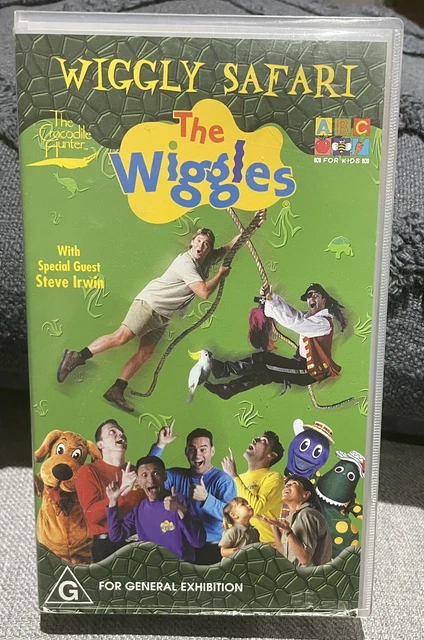 THE WIGGLES WIGGLY Safari With Steve Irwin VHS Video Tape Original ...