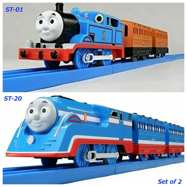 THOMAS & FRIENDS TAKARA TOMY Plarail Thomas TS-01 TS-20 Lot de 2 jouets de train Japon EUR 81,91 ...