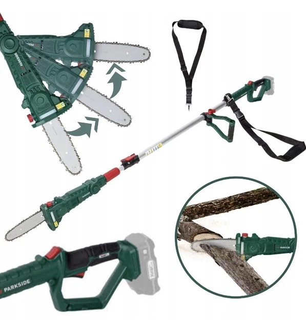 PARKSIDE CORDLESS POLE Saw 20V PAHE 20-Li A1 Parkside Cordless Pruner ...