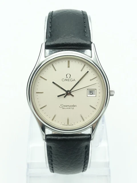 VINTAGE OMEGA SEAMASTER Quartz Watch, Ref. 196.0251, 80’s, 34mm, Great ...