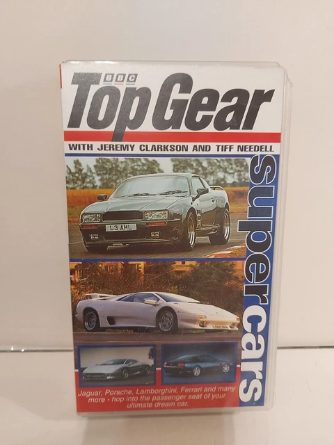 TOP GEAR - Super Cars - Jeremy Clarkson & Tiff Needell PAL VHS Video ...