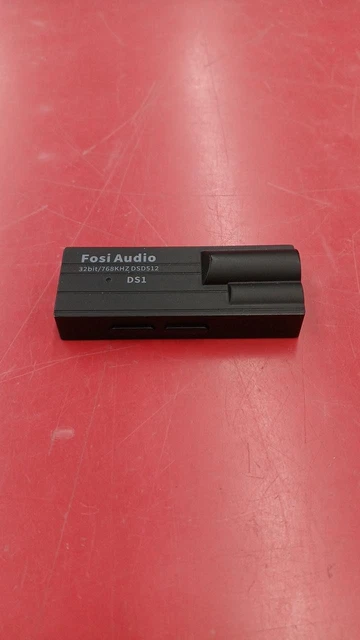 FOSI AUDIO DS1 USB DAC Headphone Amplifier ESS ES9038Q2M DSD512 32Bit ...