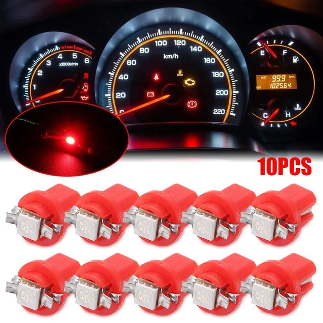1SMD DASHBOARD SIDE Interior Dash Lights Car Lights Indicator Bulbs ...