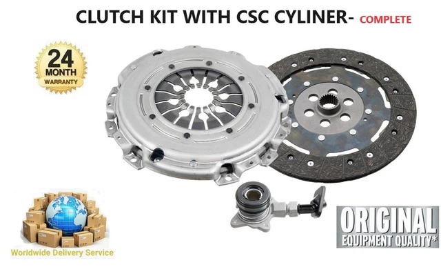BRAND NEW 3PC CLUTCH KIT with CSC for FORD MONDEO Turnier 2.0 TDCi 2007 ...